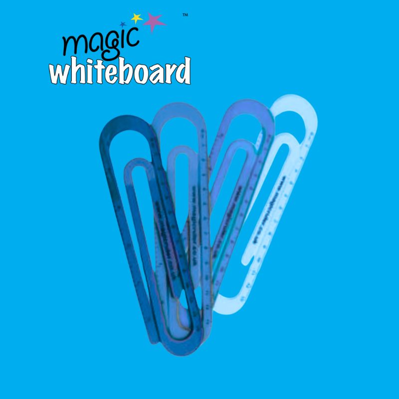 3 in 1 Magic Ruler - Blue – Magic Whiteboard Australia