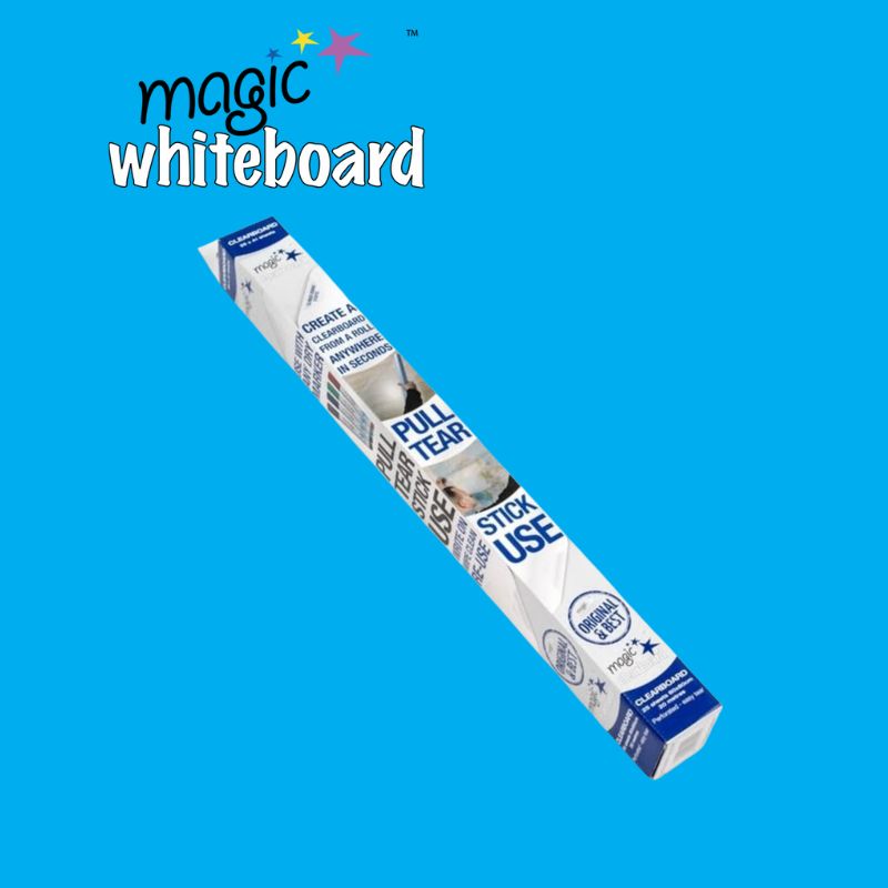 A1 Magic Clearboard - 25 Sheet Roll – Magic Whiteboard Australia