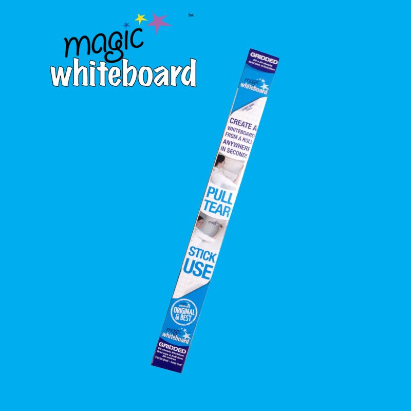 A1 Magic Gridboard – 25 Sheet Roll – Magic Whiteboard Australia